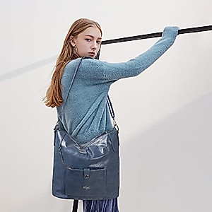 Handbags for Women Large Leather Ladies Hobo Bag Fashion Handbag Wallet Shoulder Bag