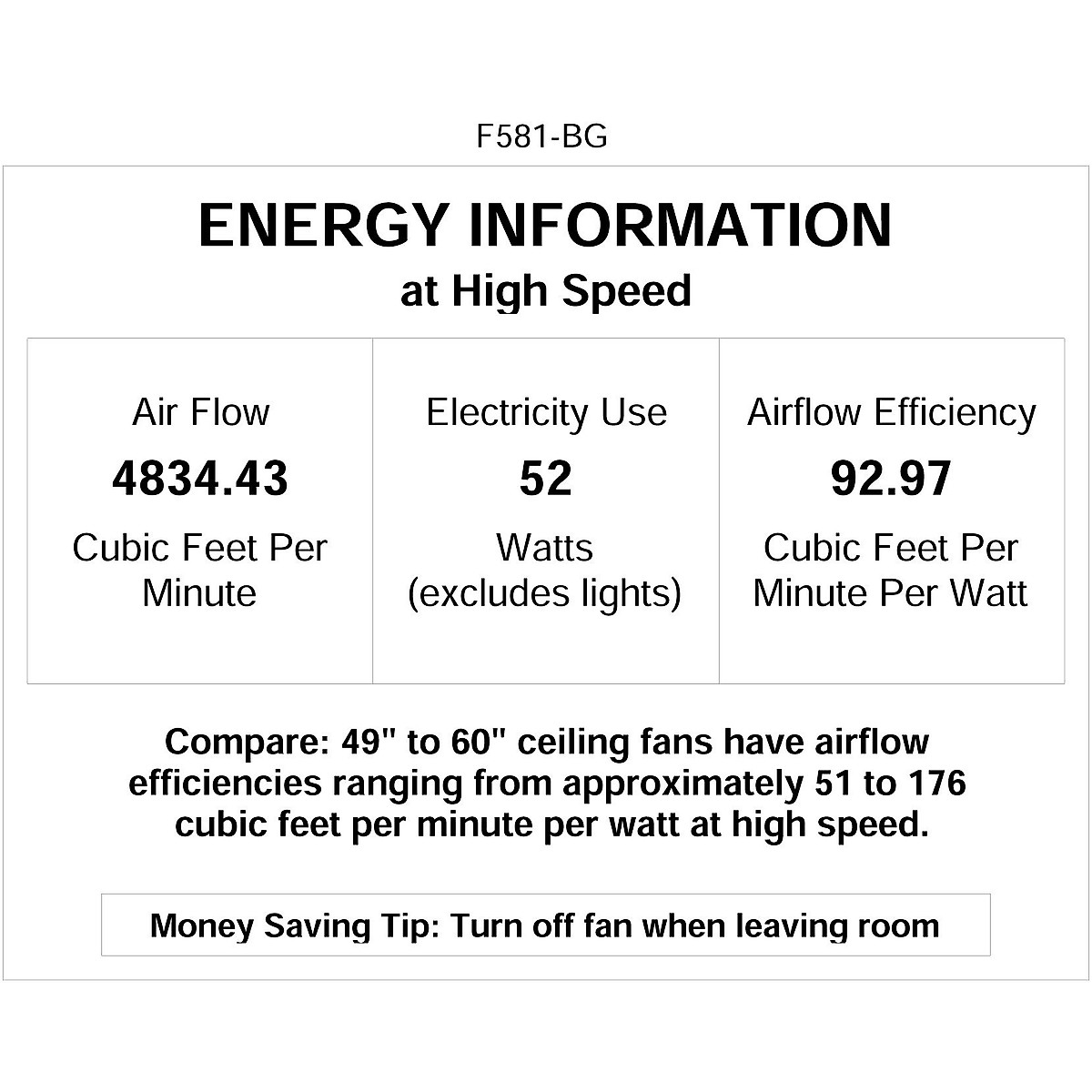 Minka-Aire F581-BG Gauguin 52 Inch Outdoor Ceiling Fan in Bahama Beige Finish