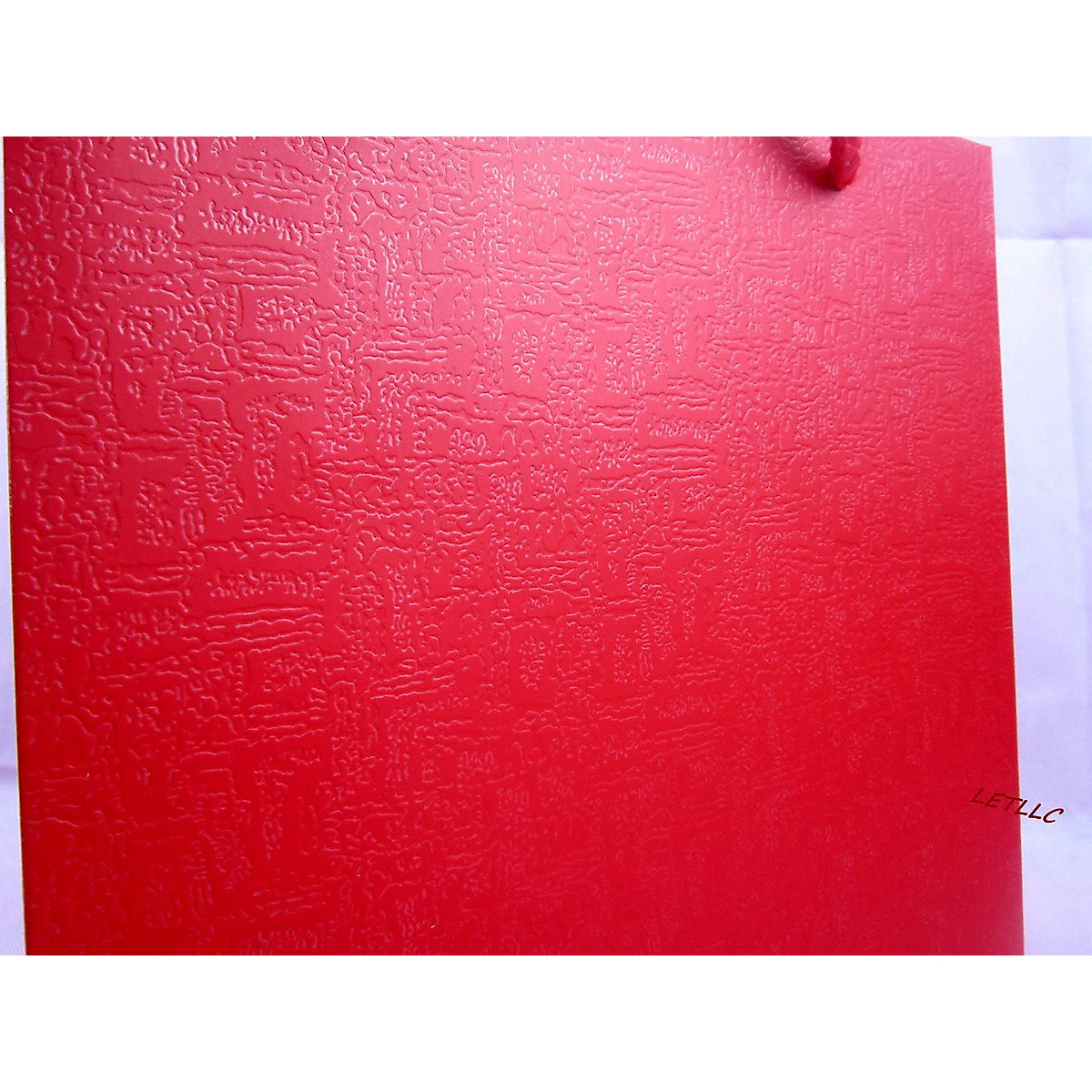 Heavy Duty Gift Bag Paper Cardboard Red Gold Silver Christmas Gift Clothing Wedding Kids Party Medium 10" x 8.5" x 4" (L x W x D) (3 Pack)