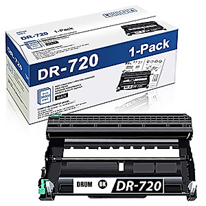 MaxColor DR720 1 PackBlack Compatible DR720 Drum Unit Toner Not Included Replacement for Brother hl5450DN 5470DWDWT DCP8110DN 8150DN MFC8710DW 8810DW 8910DW Printer Drum Unit