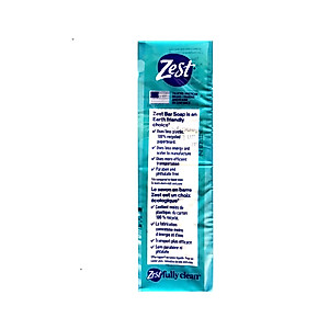 Zest Aqua Pure Cleansing Bar Soap 20% More Moisture 8 Count Pack of 2
