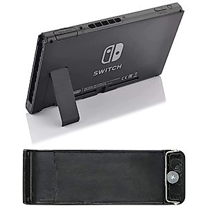 MMOBIEL Back Shell Bracket Kickstand Back Housing Bracket compatible with Switch Console Holder Stand Shell Black