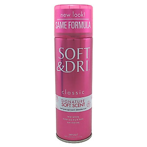 Soft & Dri Soft Scent Aerosol Anti-Perspirant 6 Ounce (177ml) (2 Pack)