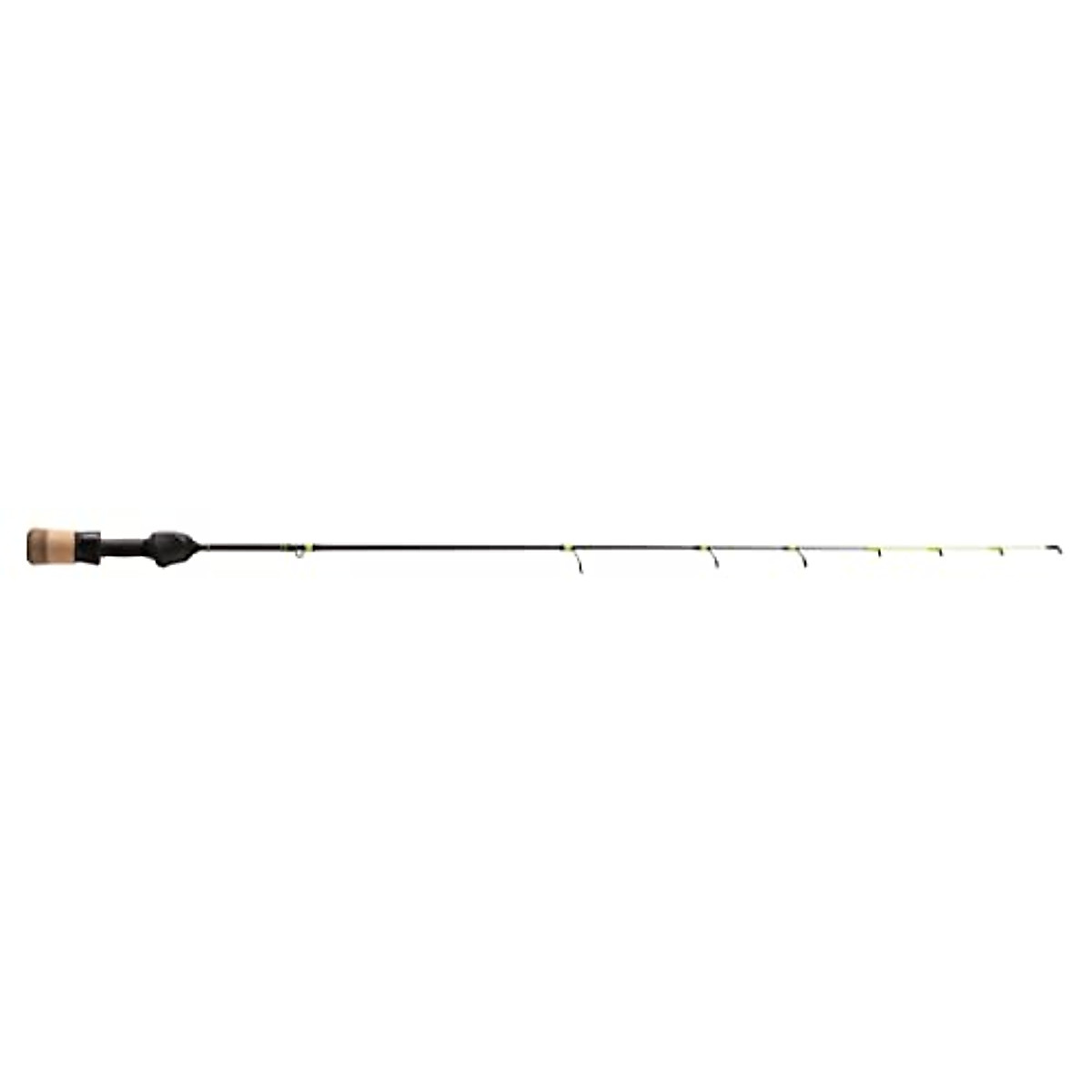 13 FISHING - Tickle Stick - Ice Fishing Rod - Gen 3 - 27" L (Light) - 1/16-1/8oz - PC2 Flat-Tip Blank - TS3-27L, Black