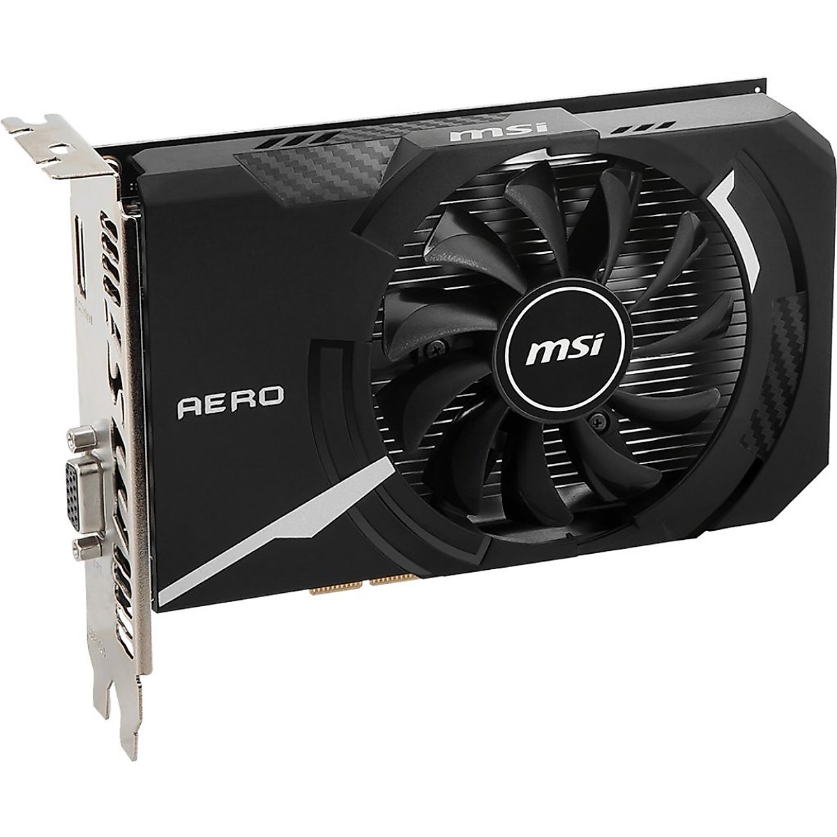 MSI GAMING GeForce GT 1030 2GB GDRR4 64-bit HDCP Support DirectX 12 ITX OC Graphics Card (GT 1030 AERO ITX 2GD4 OC)
