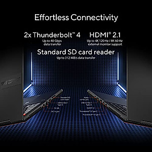 ASUS Vivobook Pro 16X OLED Laptop, 16” 16:10 OLED Display, Intel Core i9-13980HX CPU, NVIDIA® GeForce® RTX™ 4070 GPU, 16GB RAM, 1TB SSD, Windows 11 Home, 0°Black, K6604JI-ES96