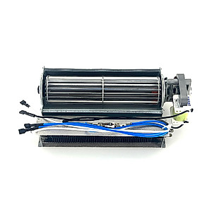 bbq factory Replacement Fireplace Fan Blower + Heating Element for Heat Surge Electric Fireplace
