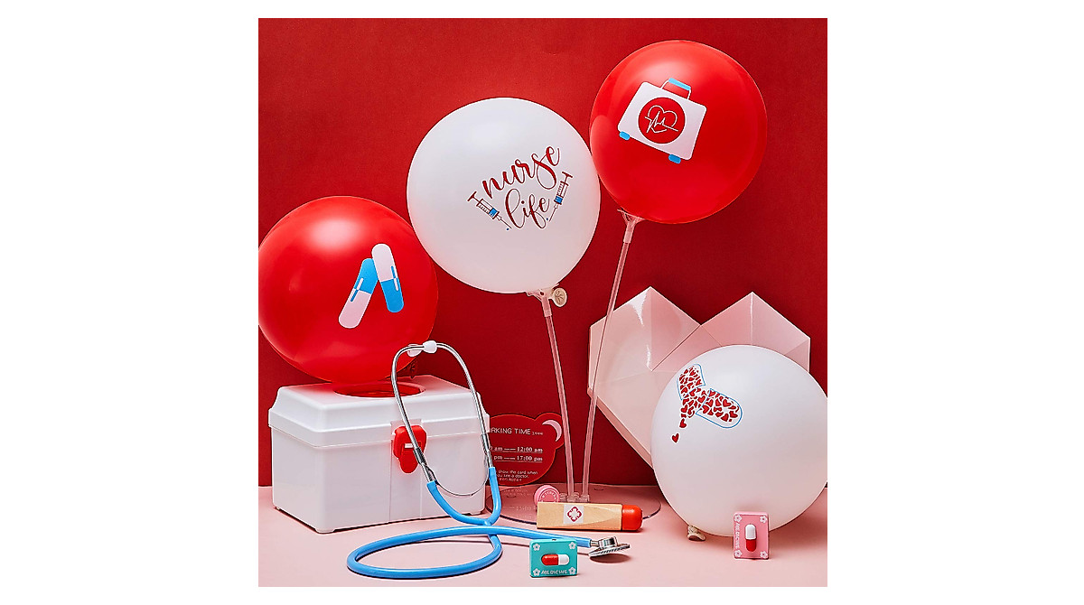 48 Nurse Balloons for Graduation & Celebration