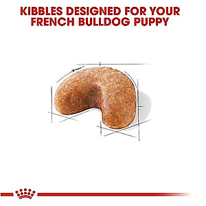 Royal Canin Breed Health Nutrition French Bulldog Puppy Dry Dog Food, 3 lb