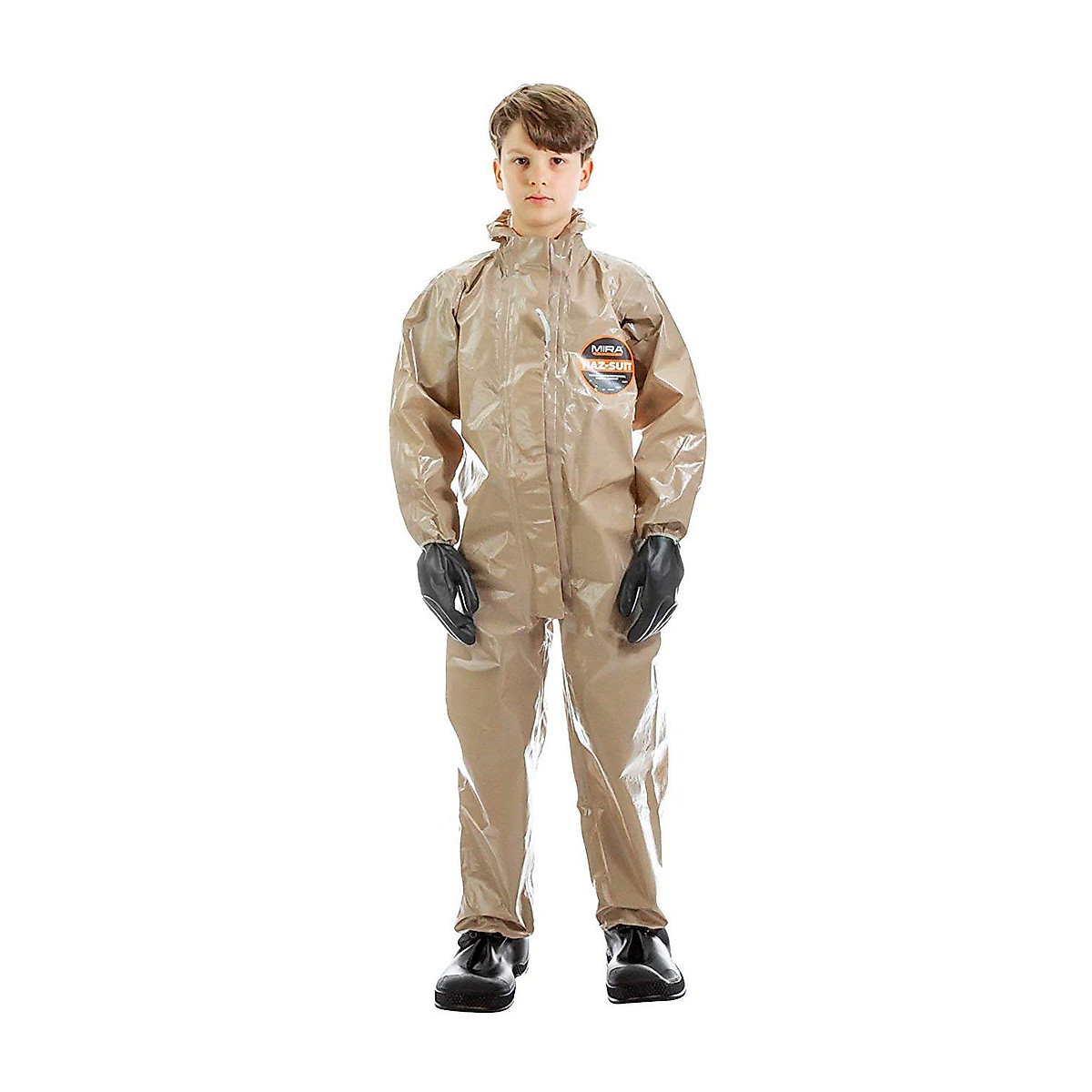 MIRA SAFETY Suit Disposable Protective Coverall with Hood and Elastic Cuff Size (YS)