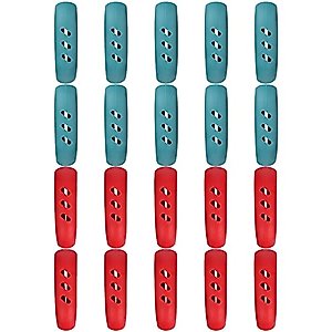 DOITOOL 10 Pairs Pan Grip Covers Silicone Pot Assist Handle Holder Non- Slip Skillet Handle Sleeves for Cast Iron Frying Pans Griddles Cookware
