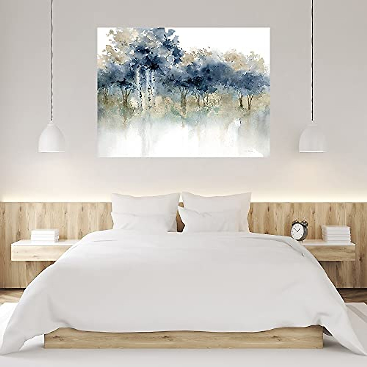 Fine Art Canvas Water's Edge I Canvas Print by Artist Carol Robinson for Living Room, Bedroom, Bathroom, Kitchen, Office, Bar, Dining & Guest Room - Ready to Hang - 32 in x 24 in (W x H)