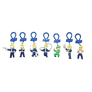 Fallout 4 Blind Bag Vault Boy Backpack Hangers Set - 3 Random