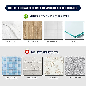 No Drilling Adhesive Wall Mounted Shower Organizer for Bathroom Storage & Home Decor, Large Capacity Rustproof Aluminum Shower Accessories Shower Shelves (2, Black)