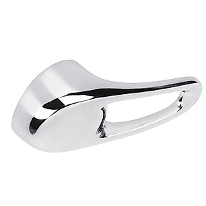 CYSFETENA Faucet Handle, Chrome Plating Zinc Alloy Long Tap Lever Handle Single Lever Faucet Lever Handle Ultra Wide Sink Faucet Handle Replacement for Bathroom Kitchen (35mm)