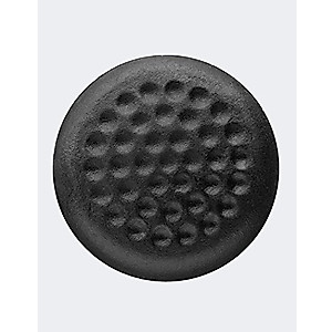 KontrolFreek CQCX Thumb Grips for PlayStation 4 Controller (PS4) and PlayStation 5 (PS5) | 2 Mid-Rise Convex Performance Thumbsticks | Black