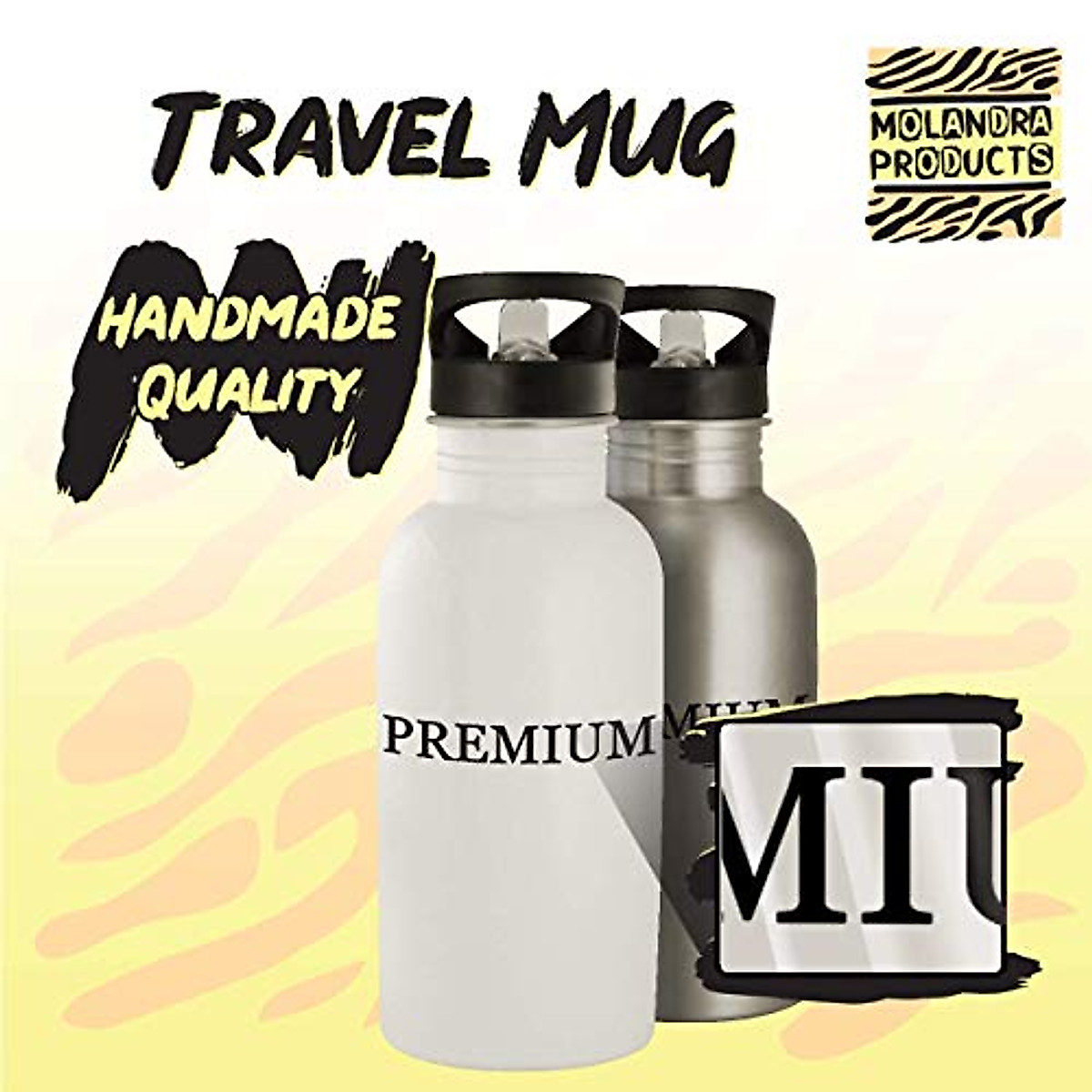 Molandra Products Of Course I'm Right! I'm A Ramsha! - 20oz Stainless Steel Water Bottle, Silver