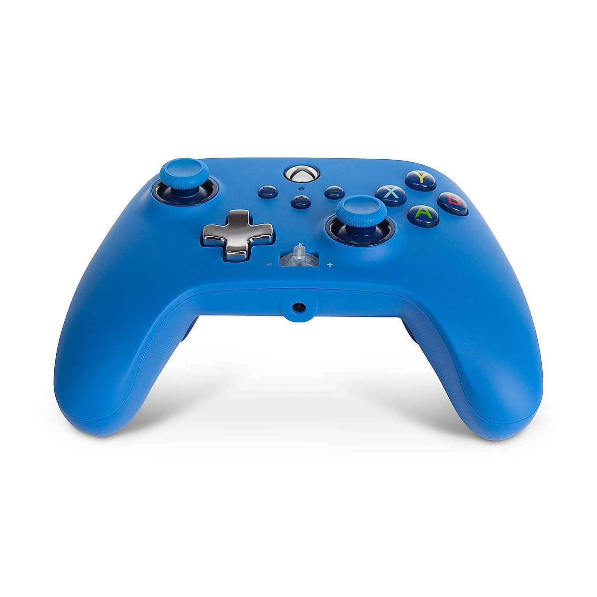 PowerA Enhanced Wired Controller for Xbox Series X|S - Blue, Officially Licensed for Xbox