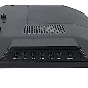 RecPro RV HD Ready 24 Inch 12V DC RV LED TV with Integrated HDTV (ATSC) Tuner, HD Ready (1080p, 720p, 480p), 1920 x 1080 Full HD, Dual Function Wireless Remote Control, Black