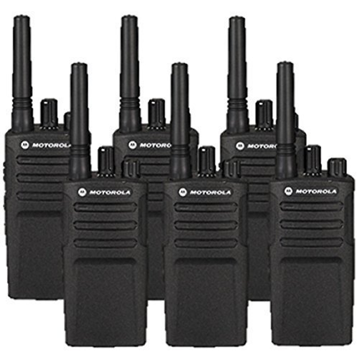 6 Pack of Motorola RMU2080 Two way Radio Walkie Talkies