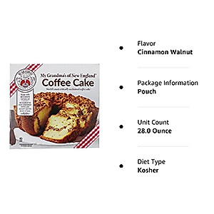 My Grandma's Cinnamon Walnut Coffee Cake