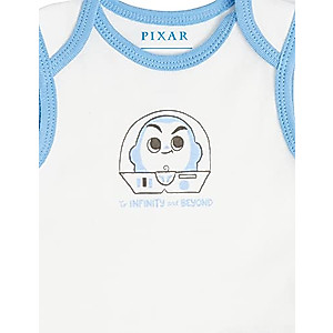 Amazon Essentials Disney | Marvel | Star Wars Unisex Babies' Sleeveless Bodysuits, Pack of 6, Toy Story Friends, 0-3 Months