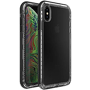 LifeProof Next Series Case for iPhone Xs MAX - Non-Retail Packaging - Black Crystal