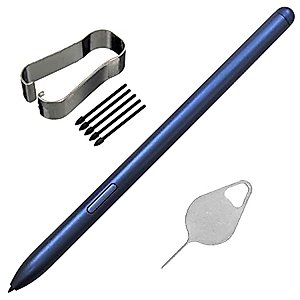 Tab S7 Stylus T870 T875 T876B S Pen Replacement S7+ T970 T976B Touch Pen for Samsung Galaxy Tab S7 SM-T870 SM-T875 SM-T876B S7+ SM-T970 SM-T976B S Pen with Tips Tweezer Pen Repair Part (Phantom Navy)