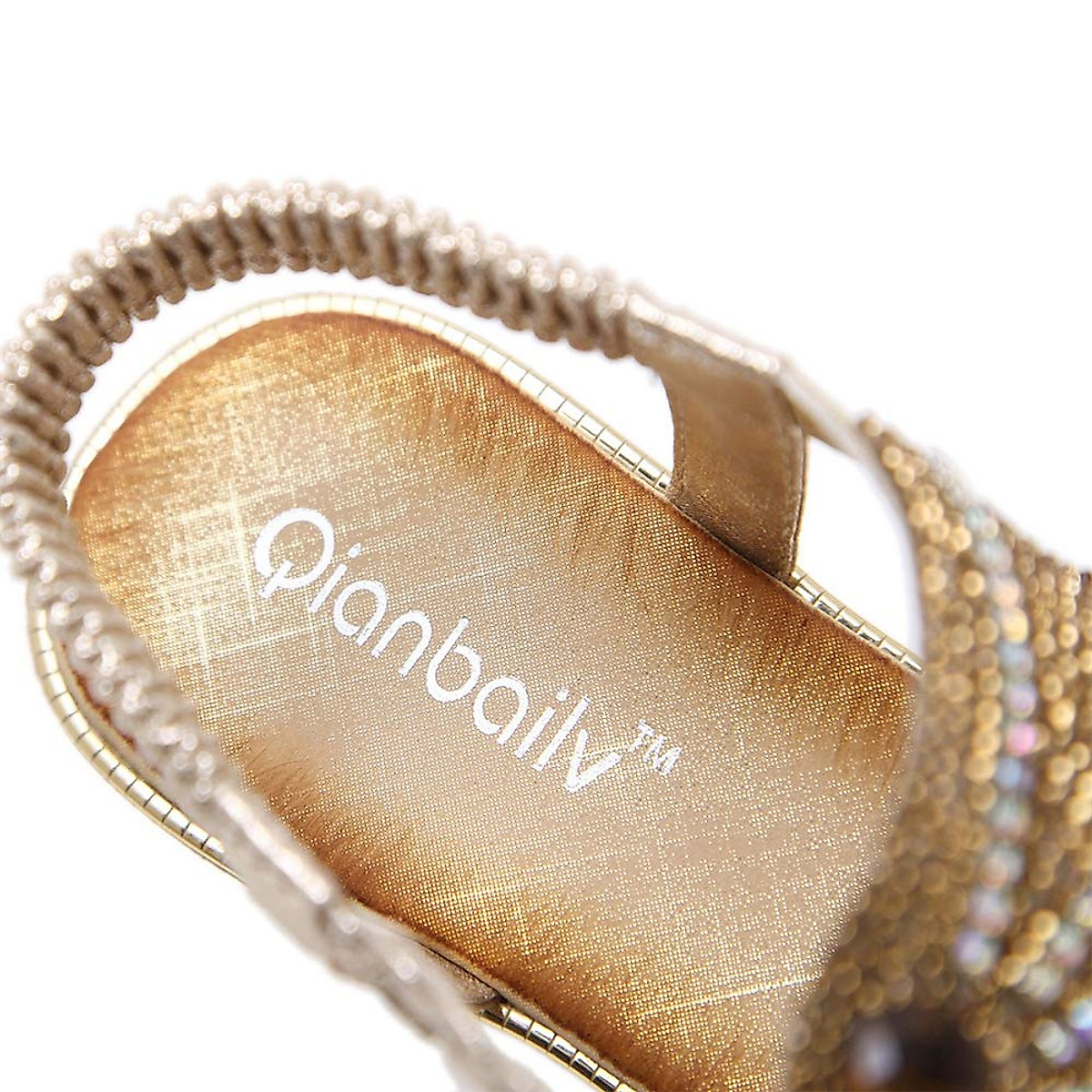 Aniywn Ladies Sandals Bohemia Flip Flops Sandals Summer Casual Comfortable Crystal t-Strap Thong Sandals