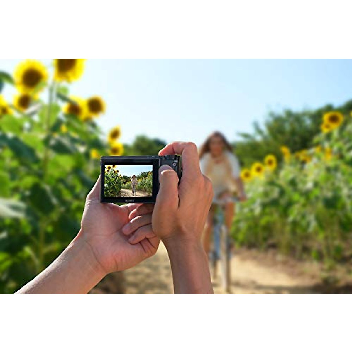 Sony RX100VA (NEWEST VERSION) 20.1MP Digital Camera: RX100 V Cyber-shot Camera with Hybrid 0.05 AF, 24fps Shooting Speed & Wide 315 Phase Detection - 3” OLED Viewfinder & 24-70mm Zoom Lens - Wi-Fi