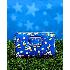 Loungefly Disney Donald Duck 90th Anniversary Wallet, Amazon Exclusive