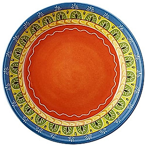 Certified International Valencia Soup/Pasta Bowl (Set of 4), 9.25", Multicolor