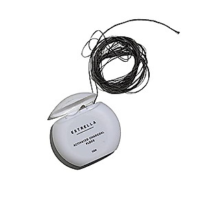 Estrella Naturals Fluir Activated Charcoal Dental Floss