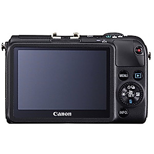 Canon Mirror-Less SLR Camera EOS M2 Triple Lens kit (Black) EF-M18-55mm F3.5-5.6 is STM EF-M22mm F2 STM EF-M11-22mm F4-5.6 is STM Comes EOSM2BK-TLK [International Version, No Warranty]