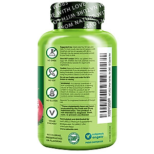 NATURELO Whole Food Multivitamin for Women - with Vitamins, Minerals, & Organic Extracts - Supplement for Energy and Heart Health - Vegan - Non GMO - 120 Capsules