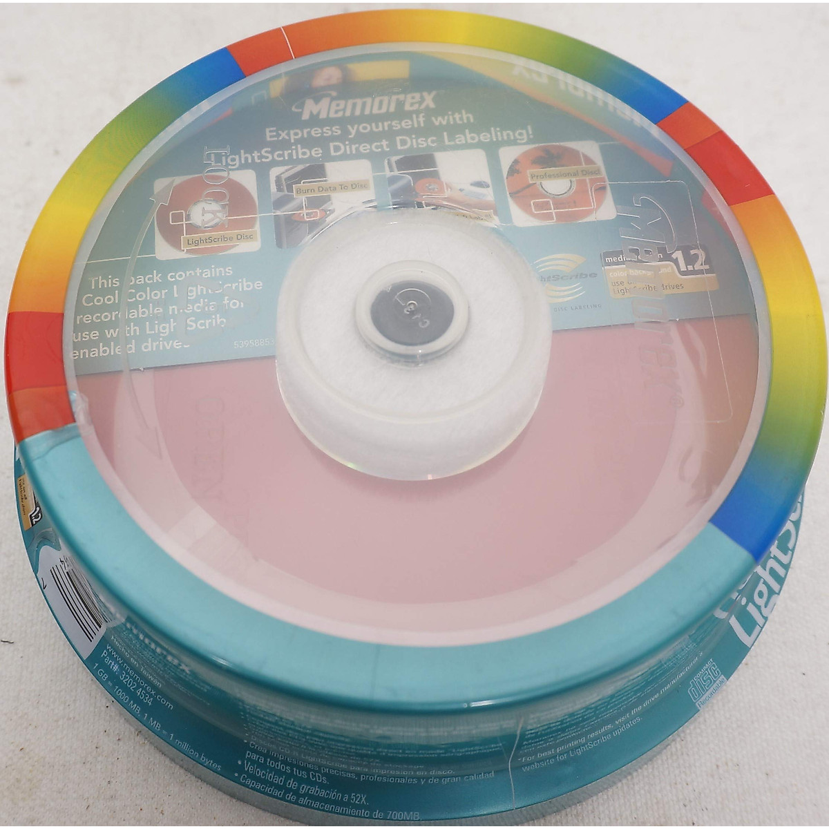 Memorex CD-R LightScribe™ Recordable Disc