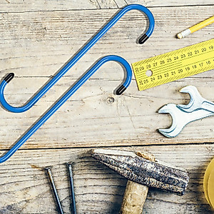 Bac-kitchen 4 Pcs Brake Caliper Hangers Brake Caliper Hooks with Rubber Tips Automotive Tool for Braking, Bearing, Axle and Suspension Work