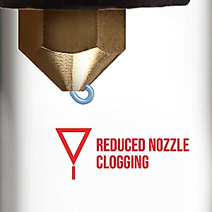 XYZPrinting PETG Filament 1.75mm, NFC Chip, 3D Printer Filament, 600g (1.3lbs), Dimensional Accuracy +/- 0.02 mm, Fit Most 3D Printers, Clear Blue