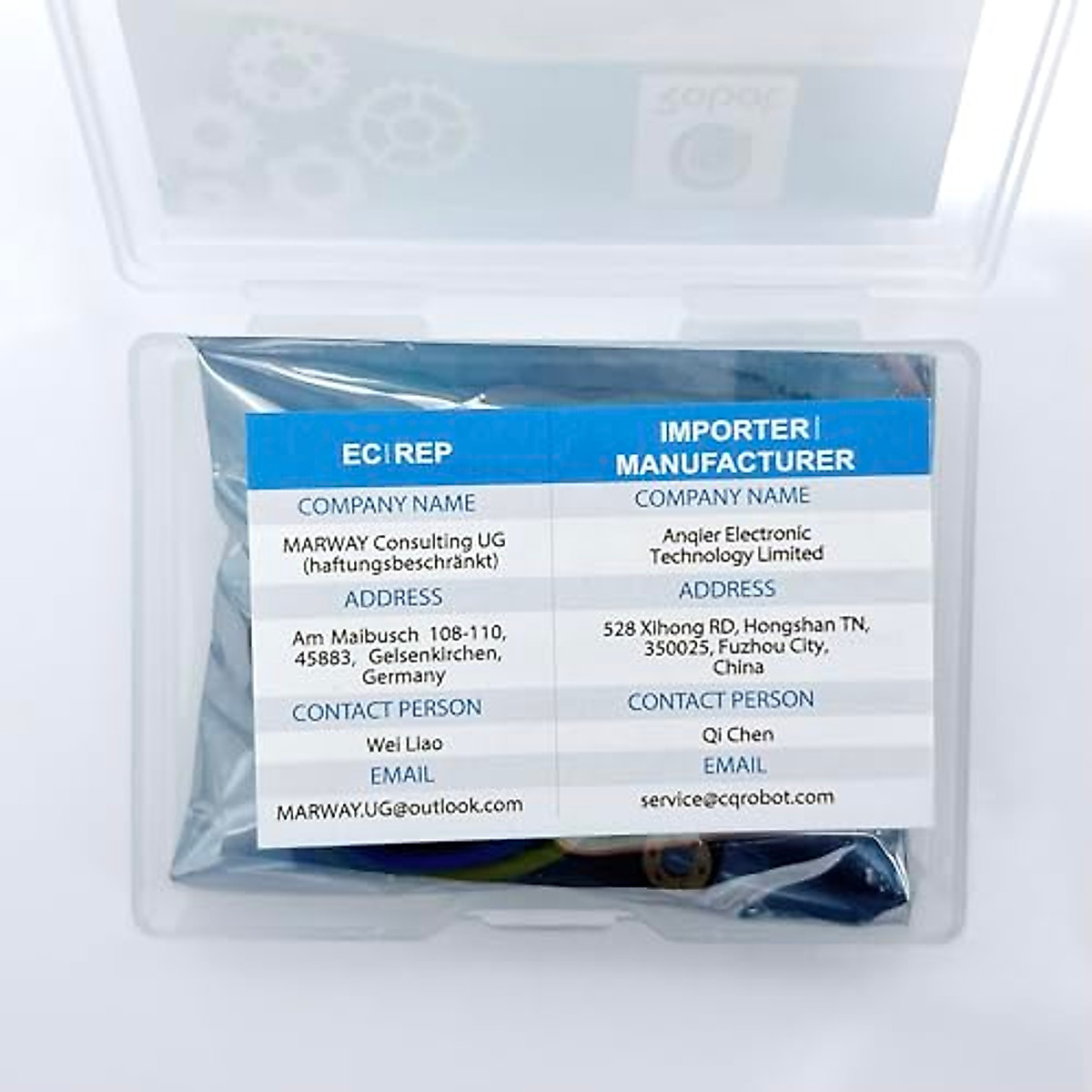 CQRobot PAJ7620U2 Gesture Sensor Compatible with Raspberry Pi/Arduino/STM32 Motherboard. I2C Interface, Infrared LED and Optical Lens, Identification 9 Basic Actions, Support Interrupt Output.