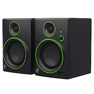 Mackie Studio Monitor, Black w/Green Trim, 4-inch (CR4BT)