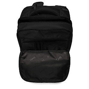 Lipault Wheeled Computer Backpack, Black, One Size