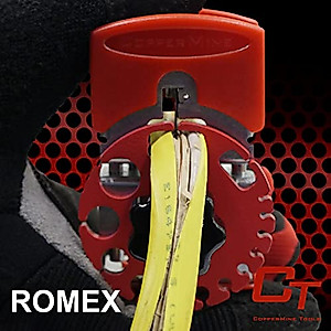 COPPERMINE Handheld Copper Wire Stripper Manual Stripping Machine Combo with 10 BLADES INCLUDED for Manual Wire Stripper