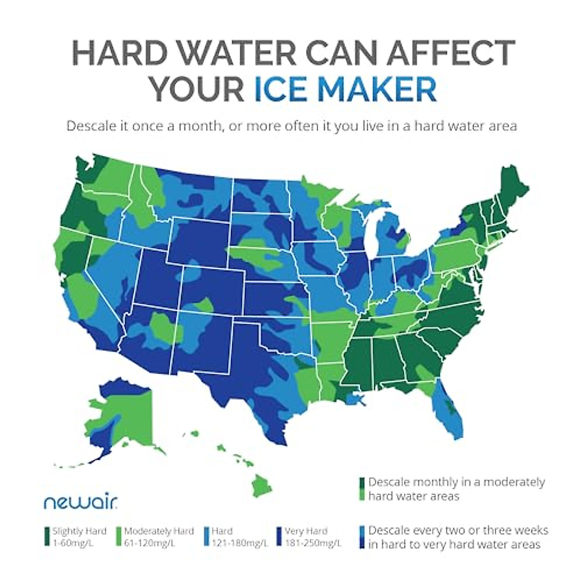 Luma Nugget Countertop Ice Maker, 44 lbs in 24 Hours, Black Stainless Steel Ice Machine, Perfect for Home Bar, Kitchen Countertop, RV, Home Office