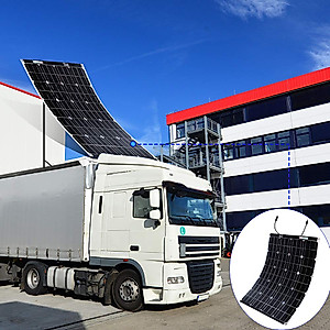 Winnewsun Flexible Solar Panel Bifacial Flexible Solar Panel 100W New Generation High Efficiency Solar Panel New Technology Solar Panel