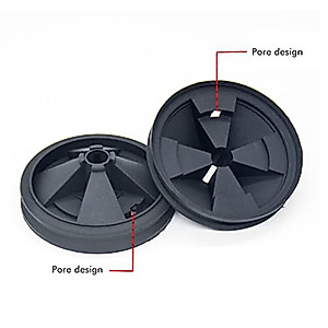 Garbage Disposal Splash Guards, Sink Baffle 3 1/8" Food Waste Disposer, Removable Splash Guard Garbage Stopper, Drain Splash Guard Collar