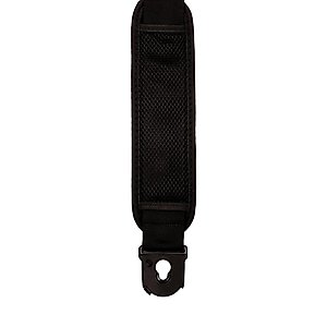 D'Addario Accessories Locking Guitar Strap - Guitar Accessories - Electric Guitar Strap, Acoustic Guitar Strap, Acoustic Electric Guitar Strap & Bass Guitar Strap - Black