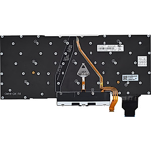 Replacement Keyboard for Lenovo ThinkPad X1 Carbon Gen 7th 2019, ThinkPad X1 Carbon Gen 8th 2020 Laptop, ThinkPad X1 Yoga Gen 4 2019 & X1 Yoga Gen 5 2020 with Backlit US Layout