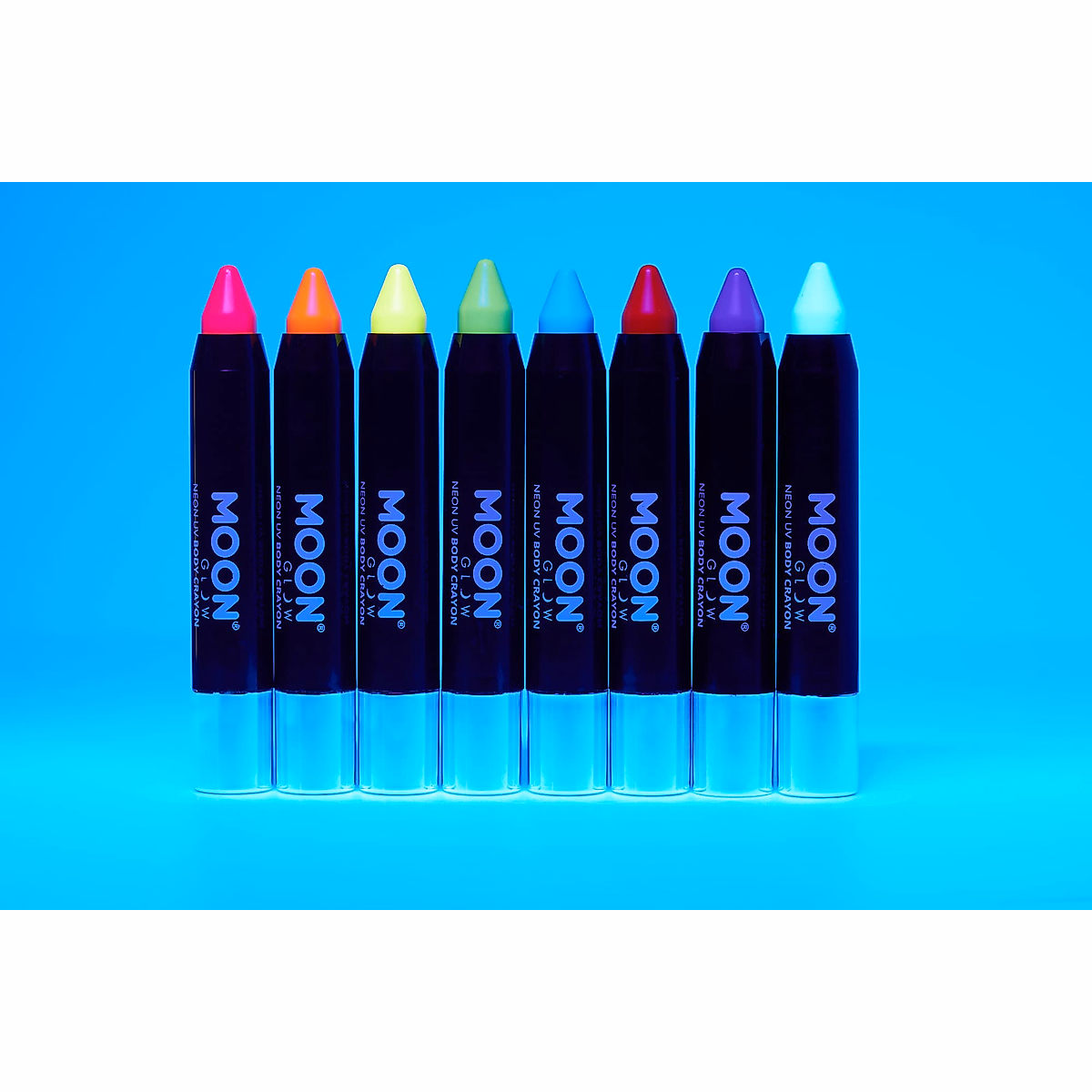 Moon Glow - Neon UV Paint Stick Body Crayon for The Face & Body – Intense Green