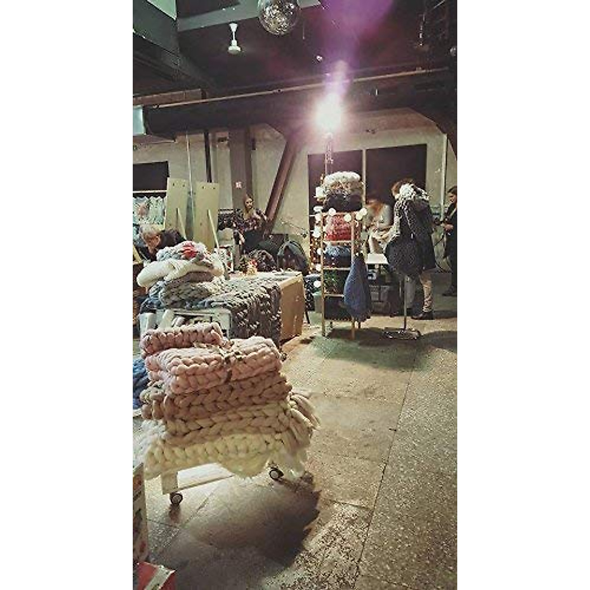 Merino wool blanket, Chunky knit blanket, Giant blanket, Chunky knit throw, Arm knitted blanket, Throw blanket