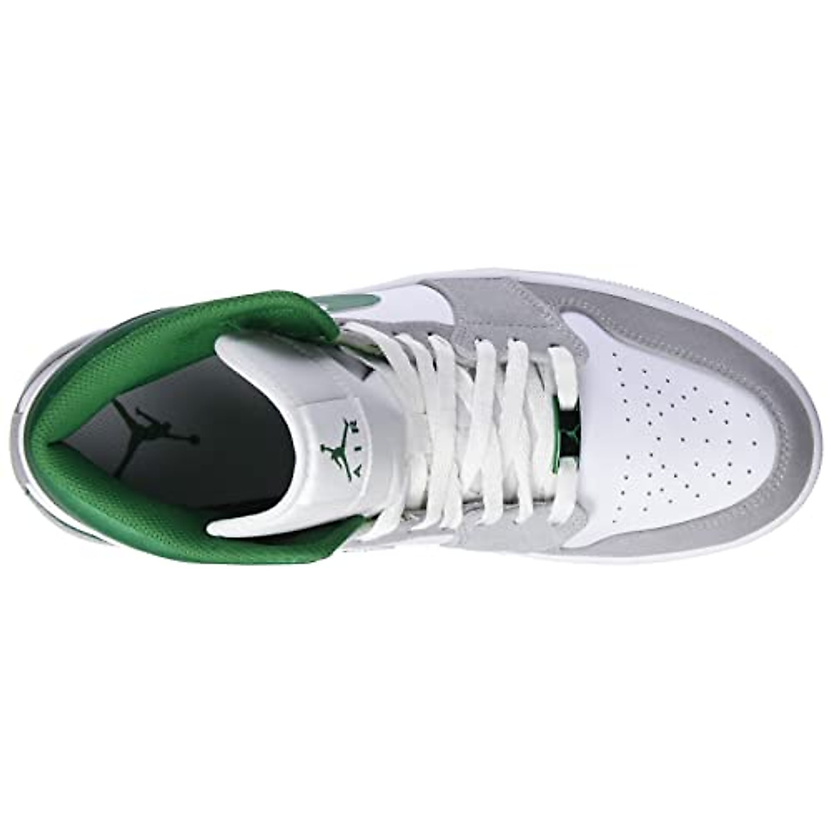 Jordan Mens Air 1 MID SE DC7294 103 Grey/Pine Green/White - Size 9.5